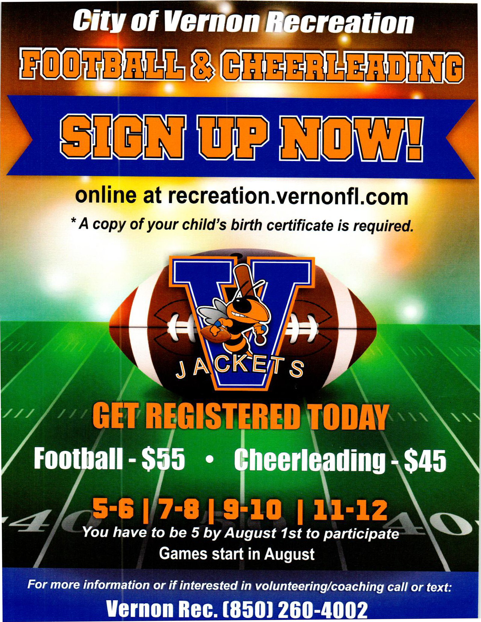 Cheer Posters For Football